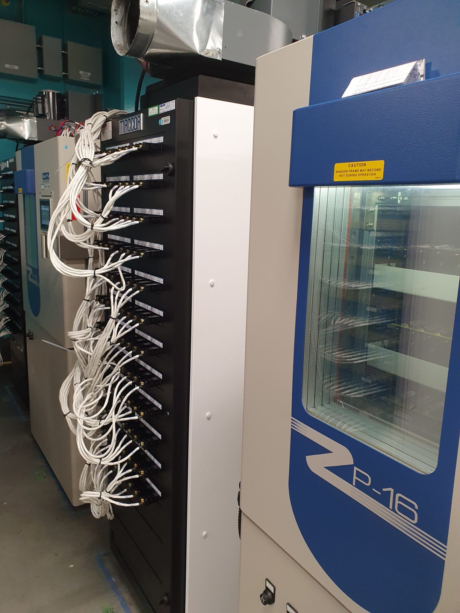 Maccor cycler with environmental chamber. – D3BATT